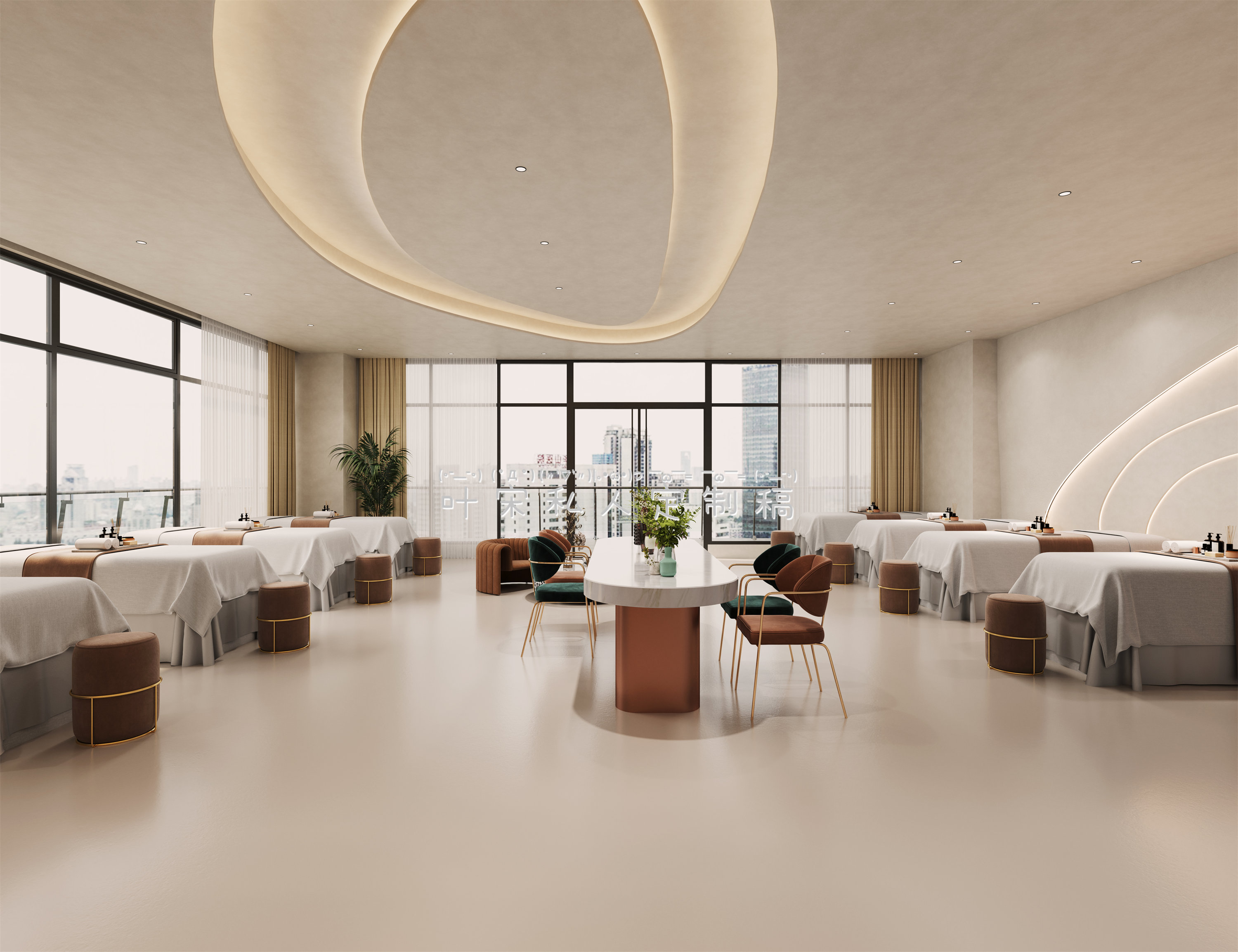 美容院设计丨给自己的皮肤做个spa-室内设计-拓者设计吧