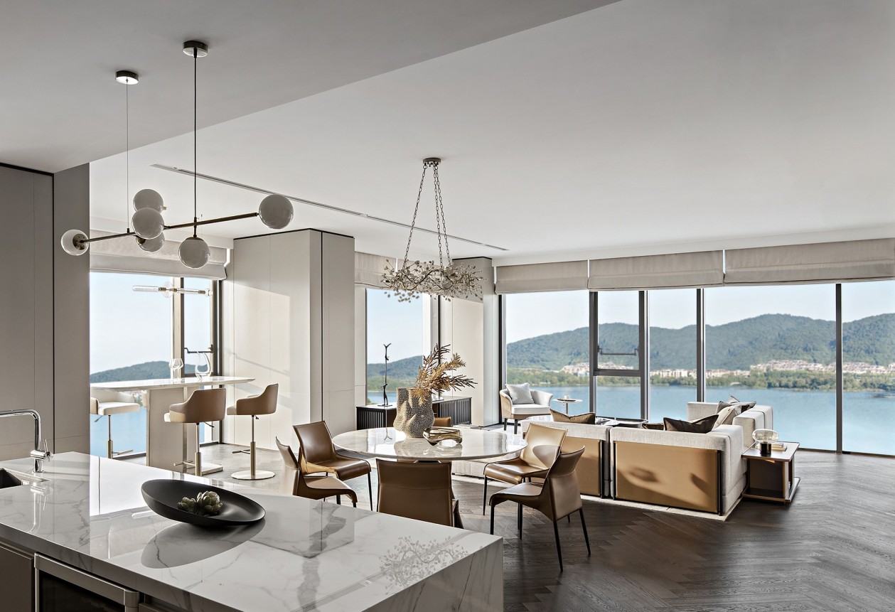 深圳31设计 | 367㎡大平层，纯粹静谧-室内设计-拓者设计吧