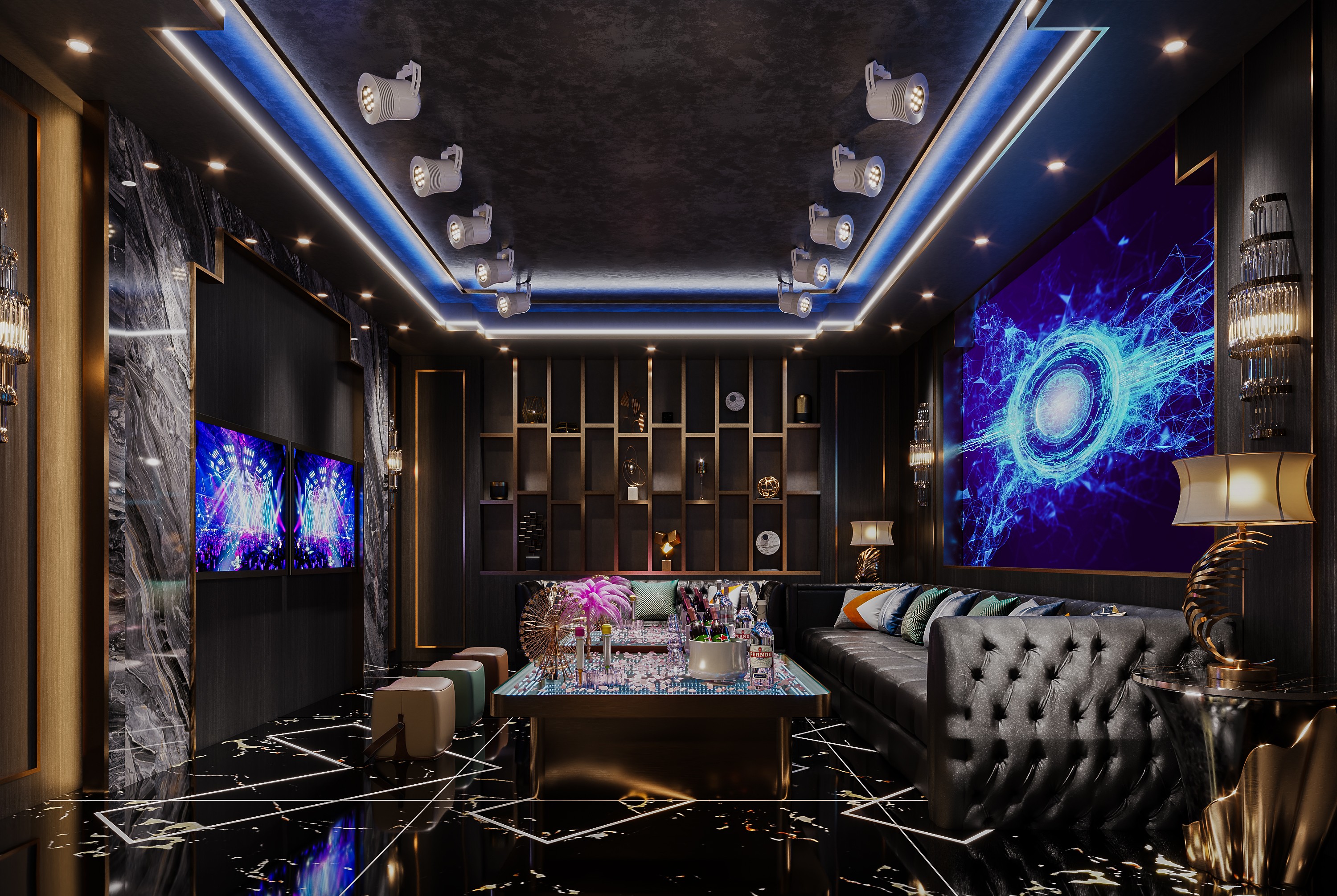 KTV包厢-室内设计-拓者设计吧