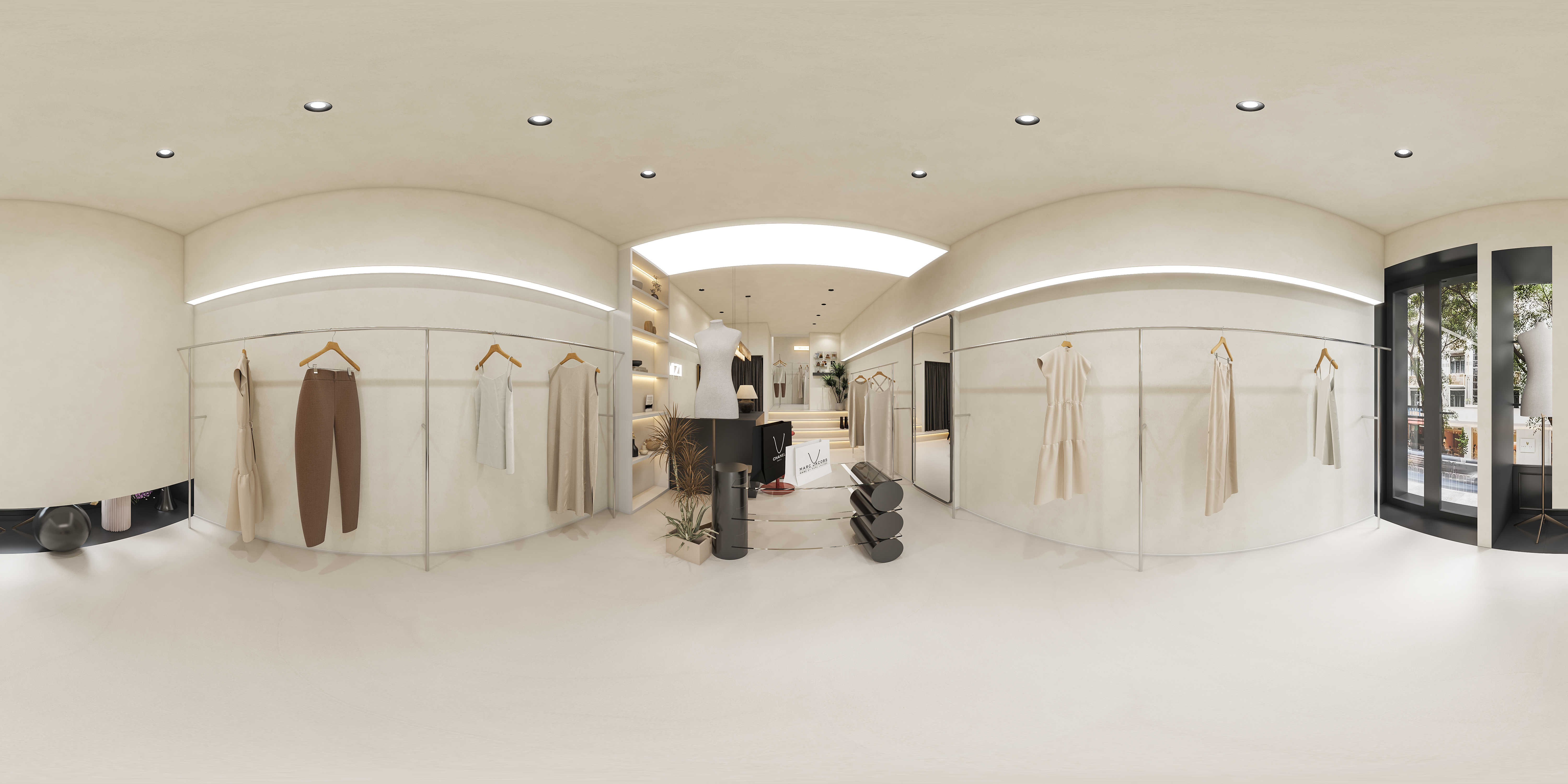 工装，服装店-室内设计-拓者设计吧